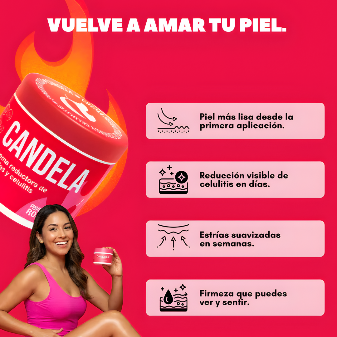 CANDELA CREAM – Firmeza visible, piel renovada y cuidado profundo desd ...