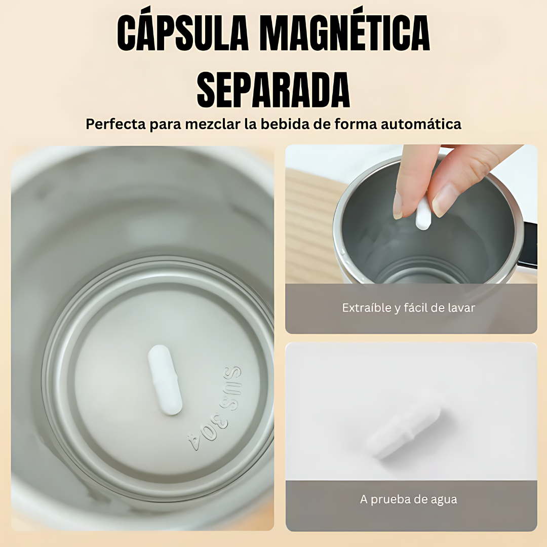 TAZA MEZCLADORA AUTOMÁTICA – Mezcla perfecta, comodidad diaria y bebid ...